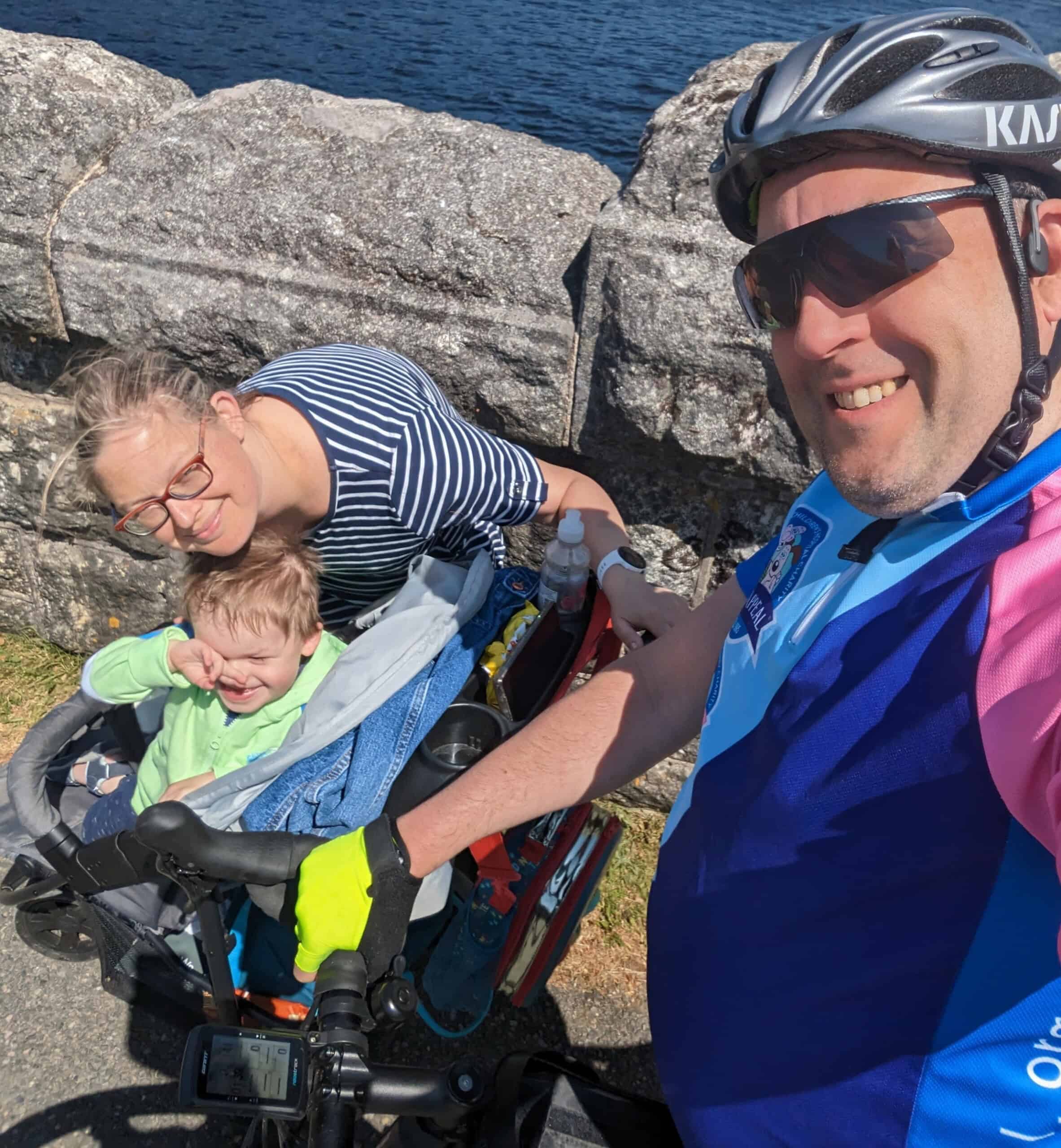 Loving Dad Cycling to Amsterdam for Bristol Children's Hospital
